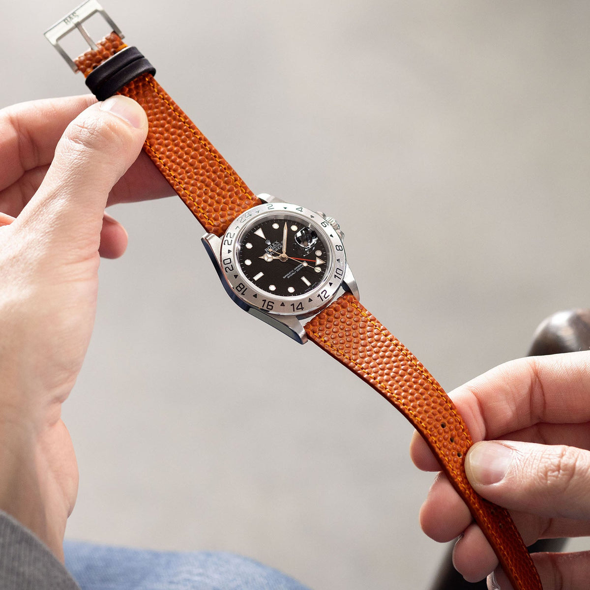 The Basketball Watch Strap – Horween Leather – Jubilee Edition