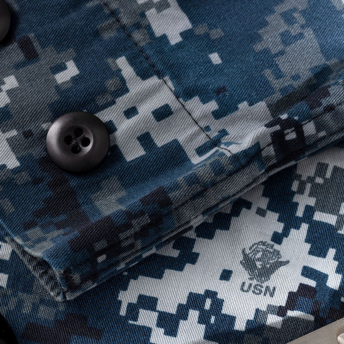 The Skyline Camo Watch Strap – Made From Original US Navy Fabric – Jub