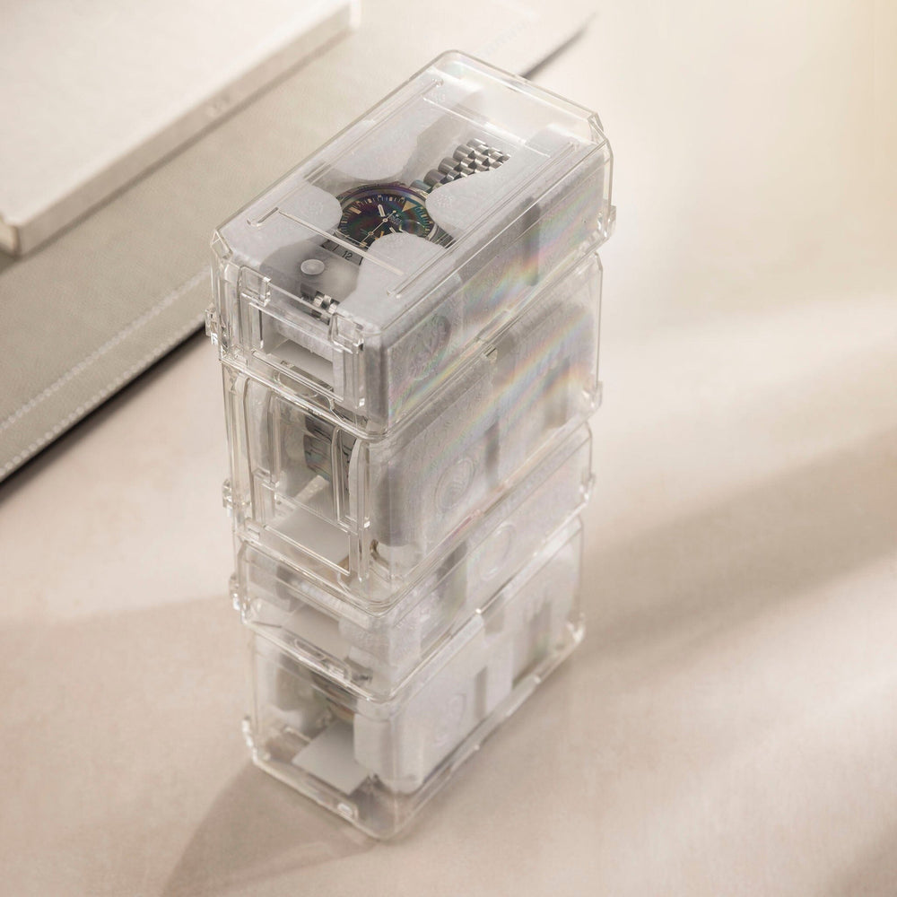 Clear Transport and Storage Watch Box Set