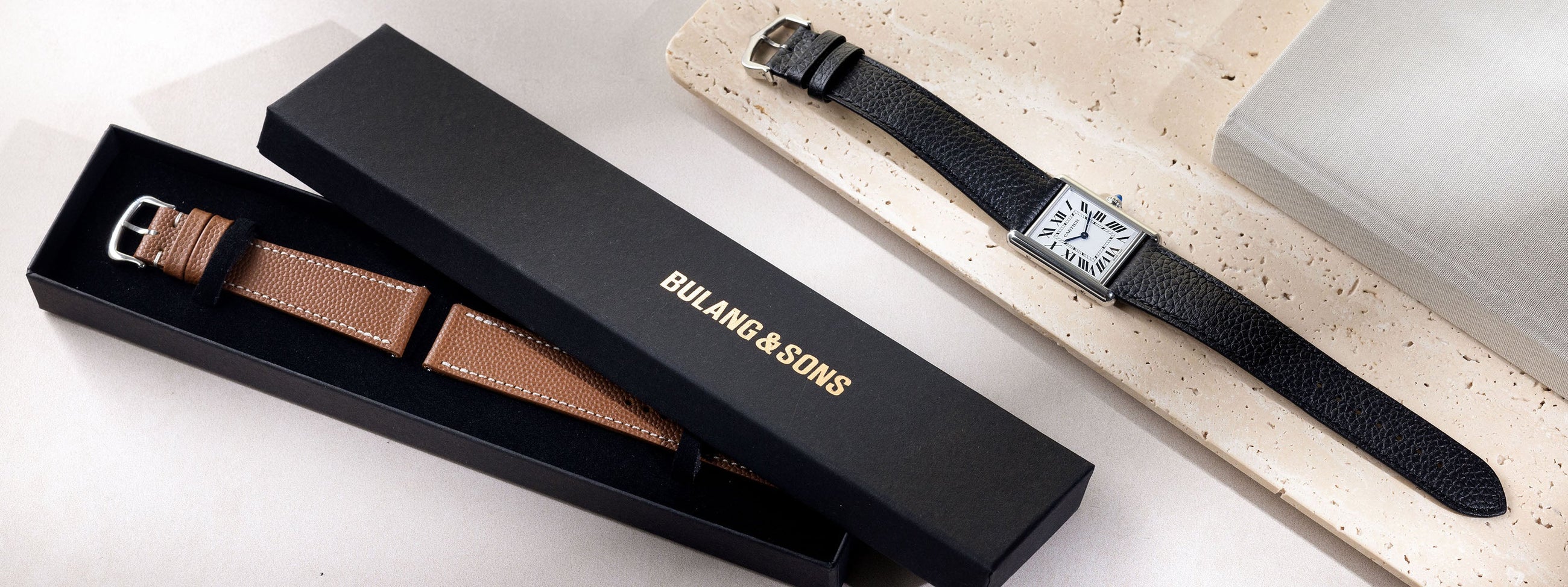 Straps for Cartier Tank Modern