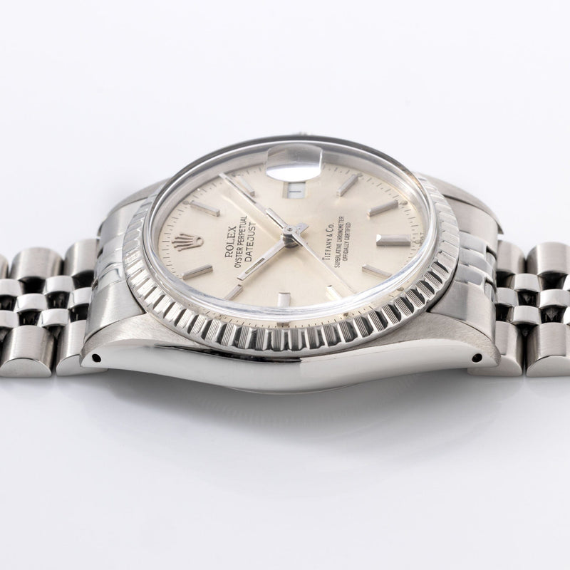 Rolex Datejust Tiffany & Co Dial ref 16030 – Bulang and Sons