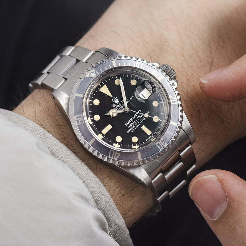 Rolex Submariner 1680 MK1 Maxi Dial Ghost Bezel – Bulang and Sons