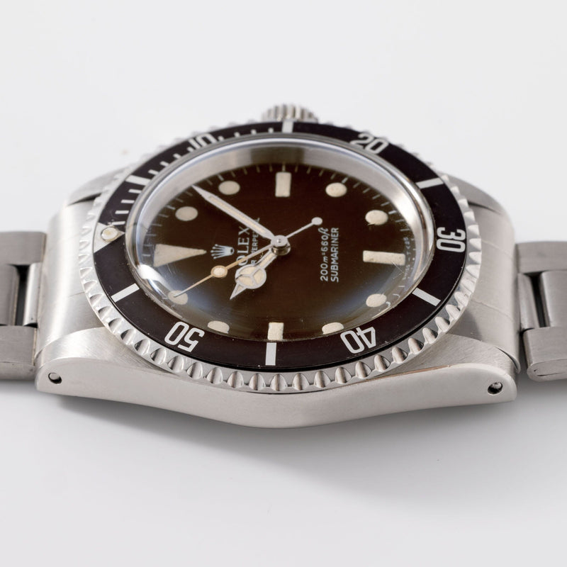 Rolex Submariner 5513 Meters first Tropical dial – Bulang and Sons