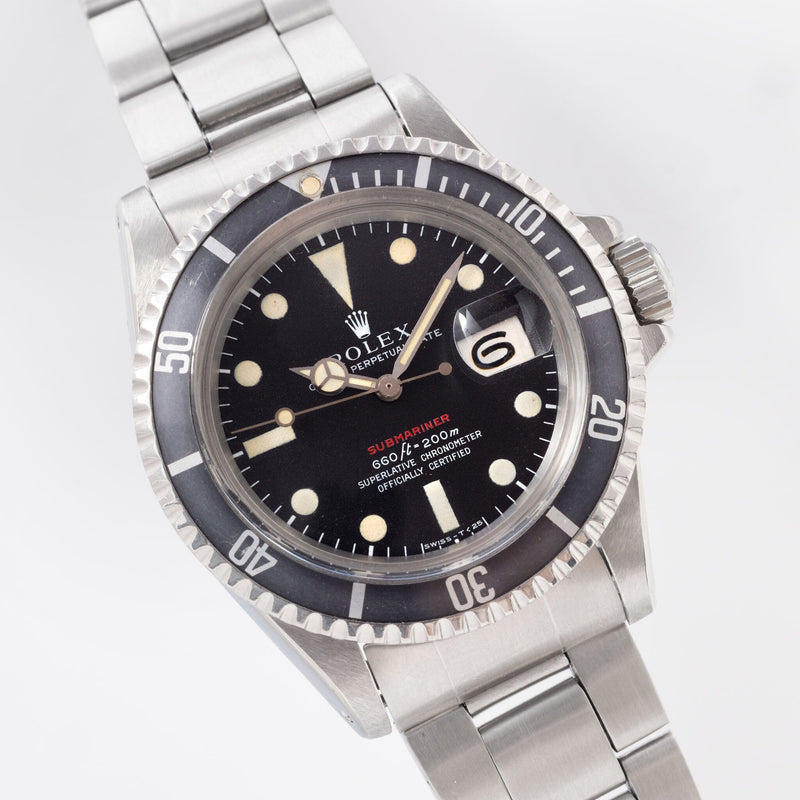 Rolex Submariner Date 1680 Mk4 Red Sub Dial – Bulang and Sons