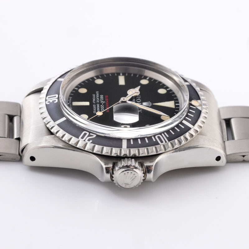 Rolex Submariner Date 1680 Mk4 Red Sub Dial – Bulang and Sons
