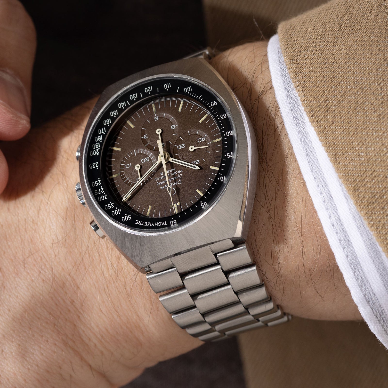 Omega Speedmaster Mk2 Tropical Dial Ref 145.014