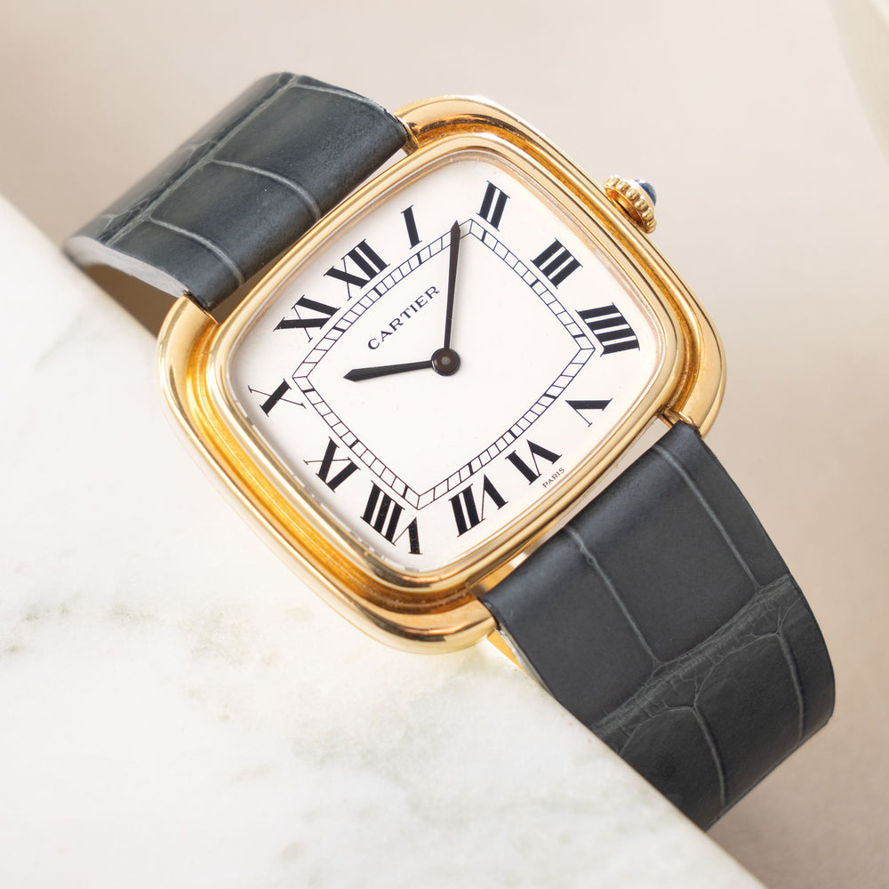 Cartier Gondole Jumbo Paris Dial in 18K Yellow Gold Ref. 9705
