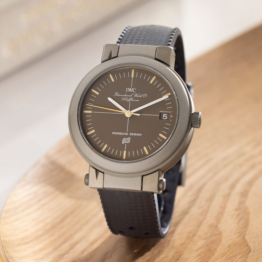 Iwc Compass watch "olive green " ref Iw5310