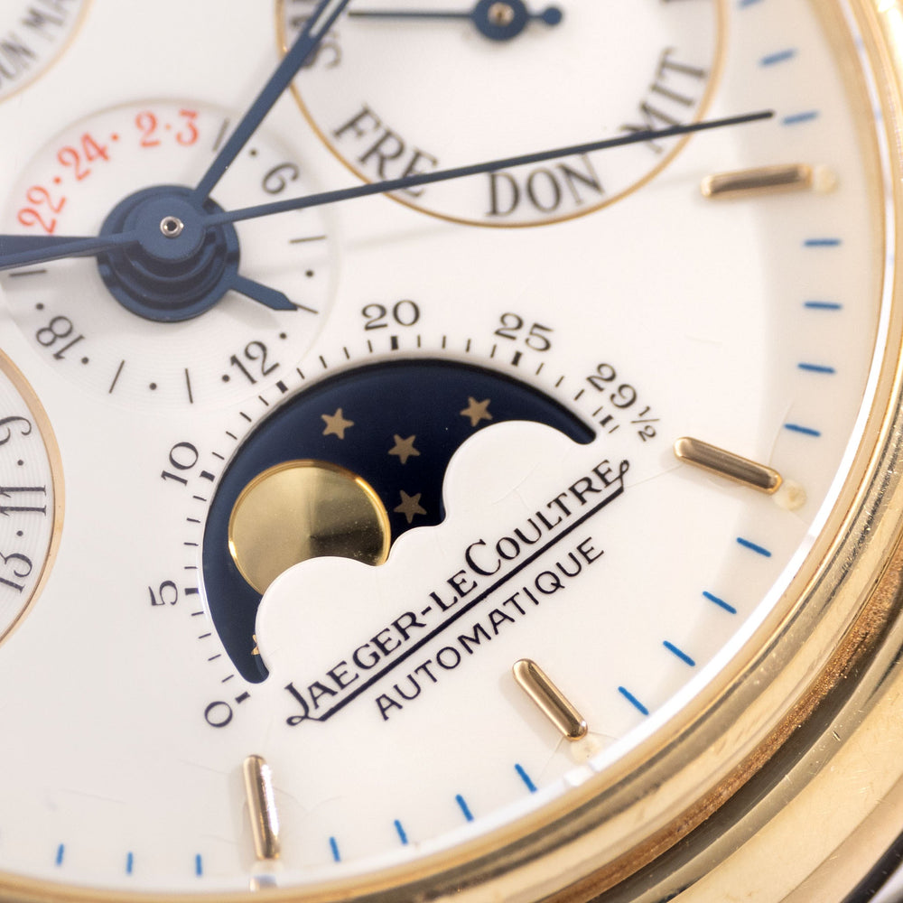 Jaeger-LeCoultre Odysseus Perpetual Calendar with Moonphase in 18k Yel