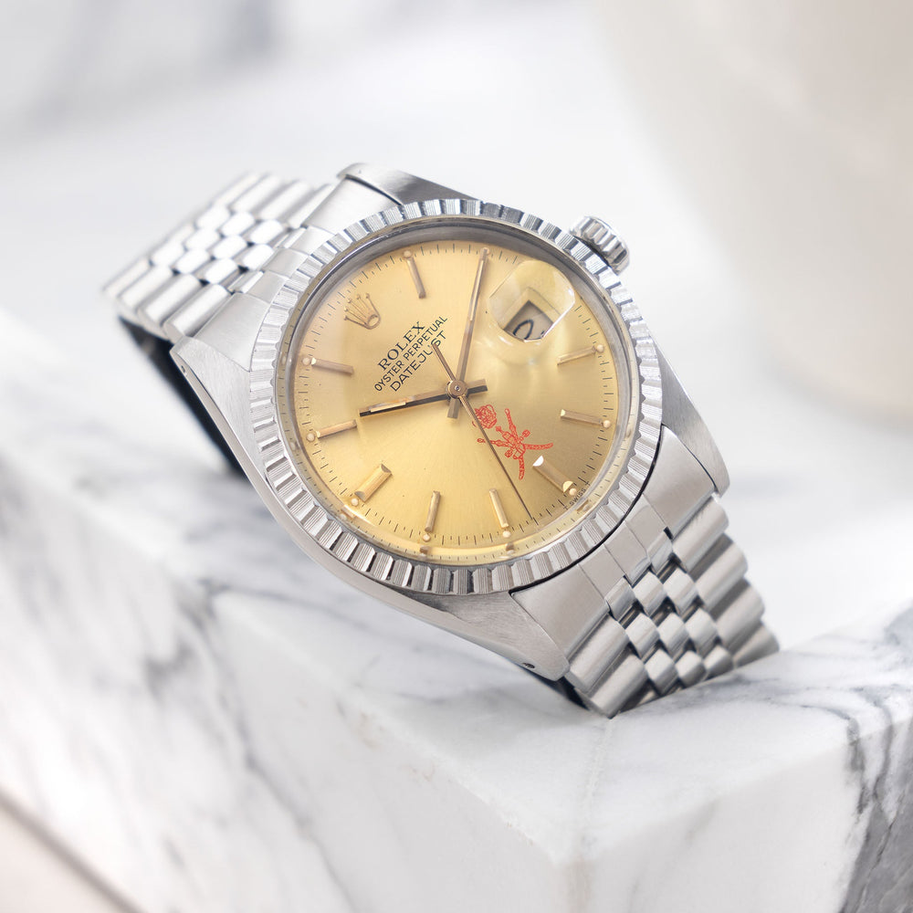 Rolex Datejust "Khanjar "Champagne dial ref 16030