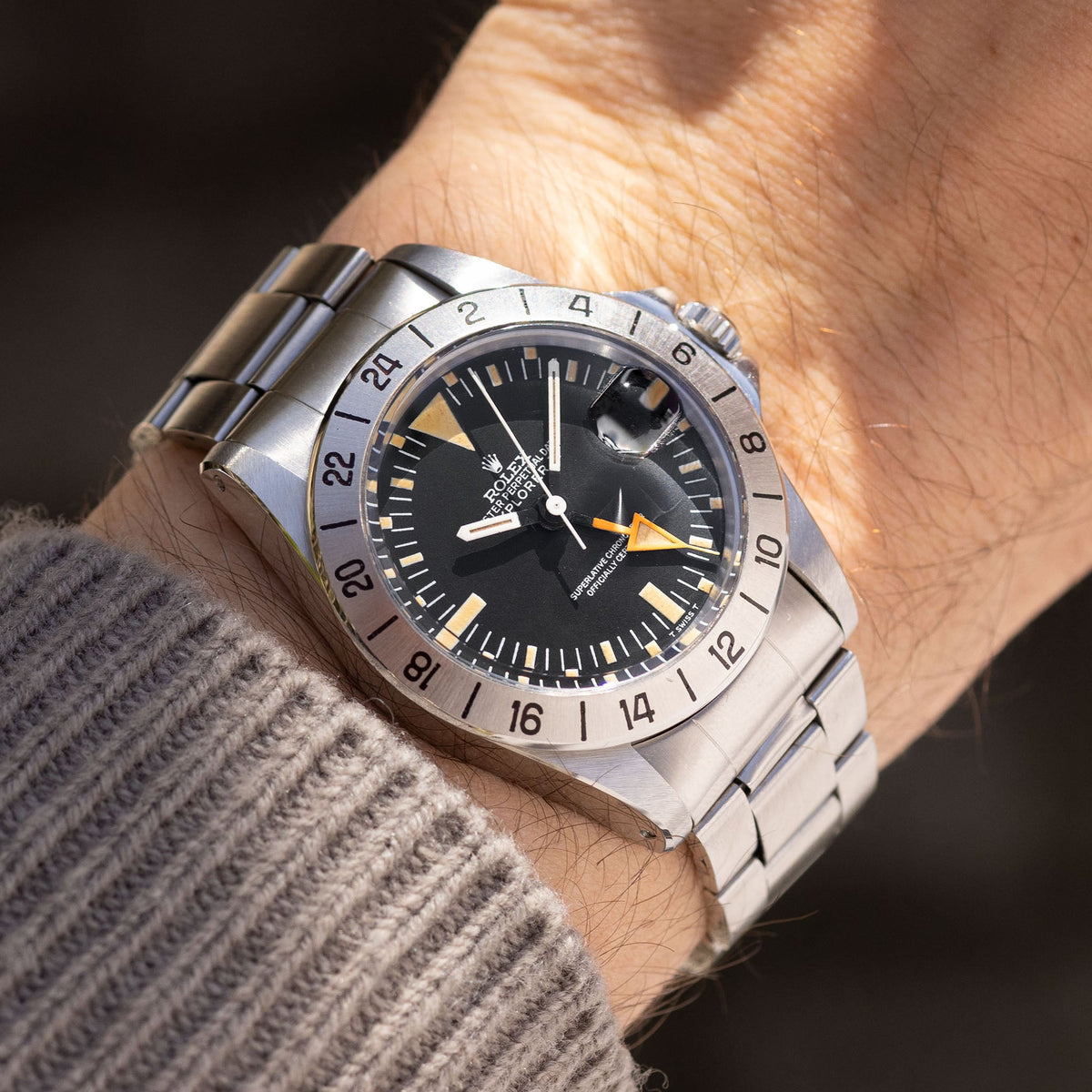 Rolex Explorer II 1655 Mk1 dial "Straight Hand" Box and Paper Set