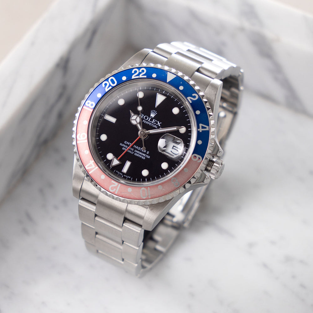 Rolex GMT-Master II "Rectangular" Dial Ref. 16710